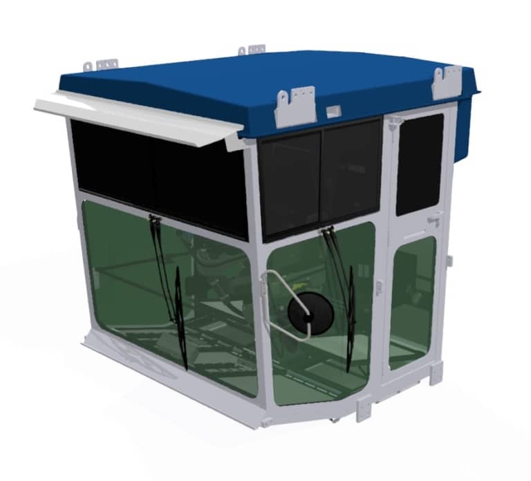 Port Crane cabins | STS, RMG and RTG cabins - - Metagro