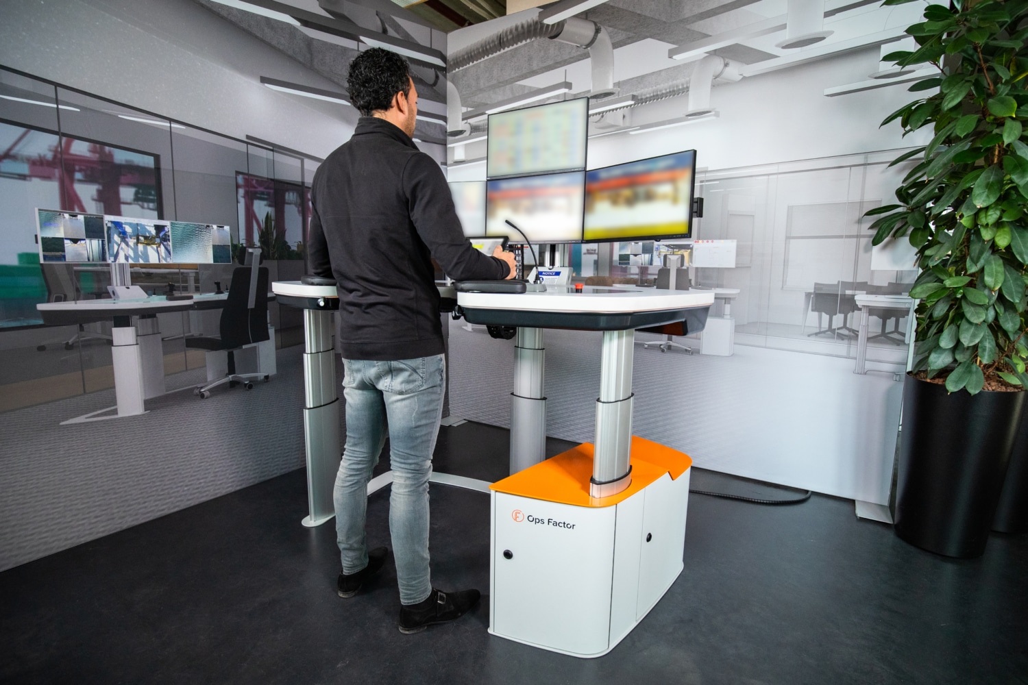 Remote Control Desk - Remote crane control - Metagro